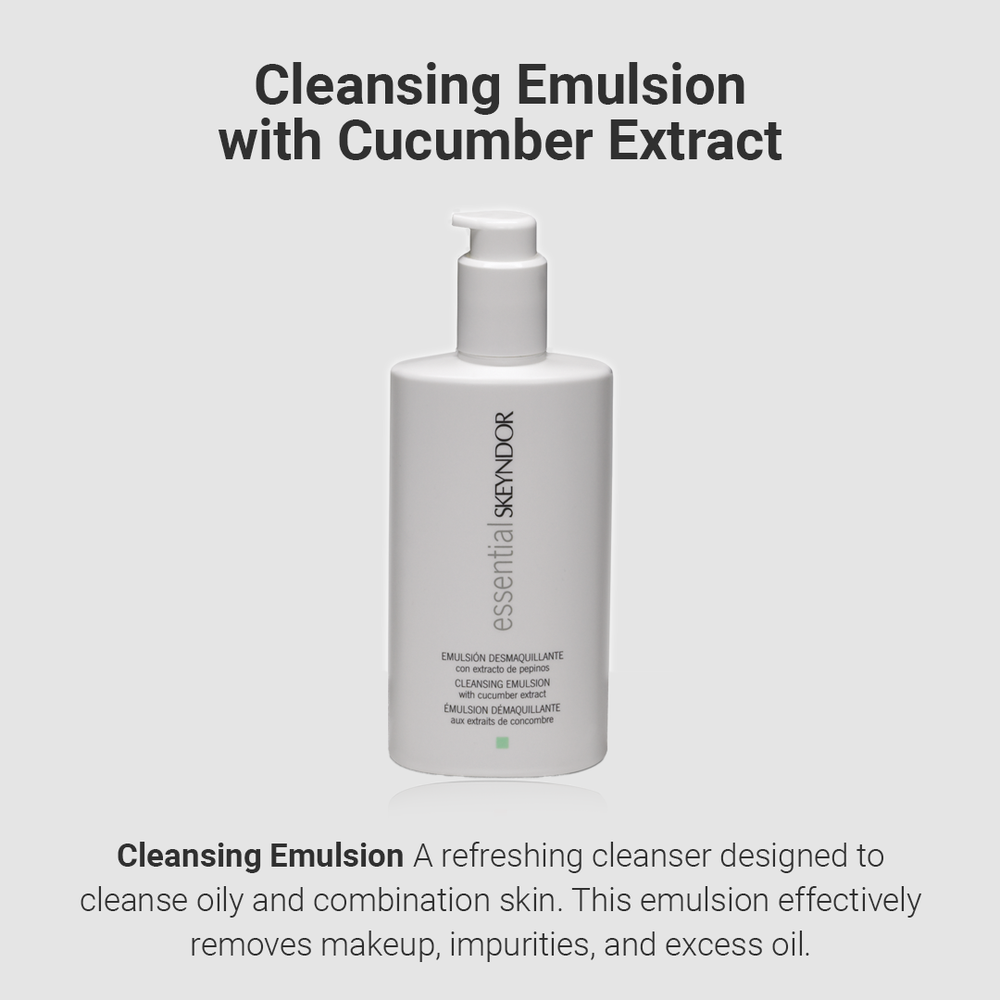 CLEANSING EMULSION WITH CUCUMBER EXTRACT – Skeyndor